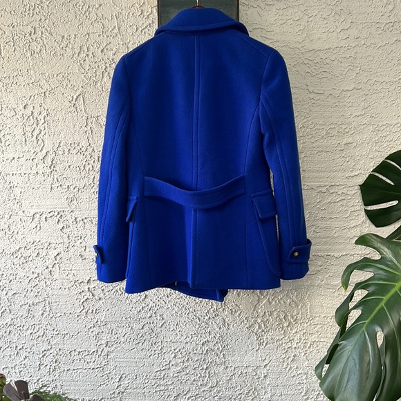 J. Crew | Jackets & Coats | J Crew Stadium Cloth Nello Gori Peacoat ...